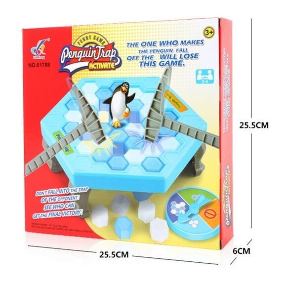 Jual GT-05 Mainan Edukatif Penguin Trap Save the penguin Ice Breaker ...