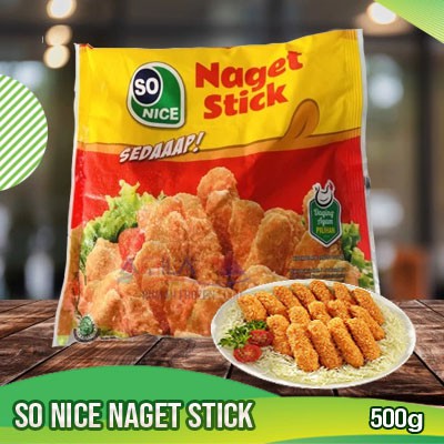 Jual So Nice Naget Stick Sedaaap | Kemasan 500g | Shopee Indonesia