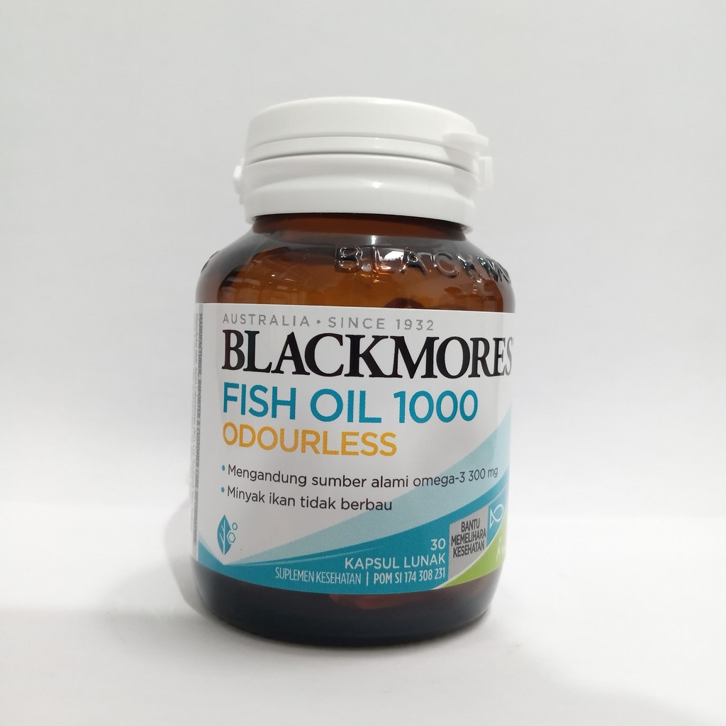 Jual Blackmores Odourless Fish Oil Minicaps 1000 isi 30 Tablet | Shopee ...
