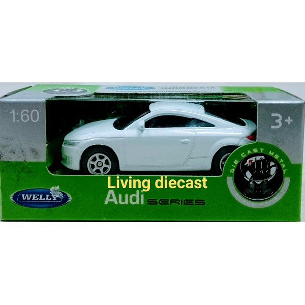 Jual Diecast / Miniatur Mobil Audy series - TT Coupe (White color ...