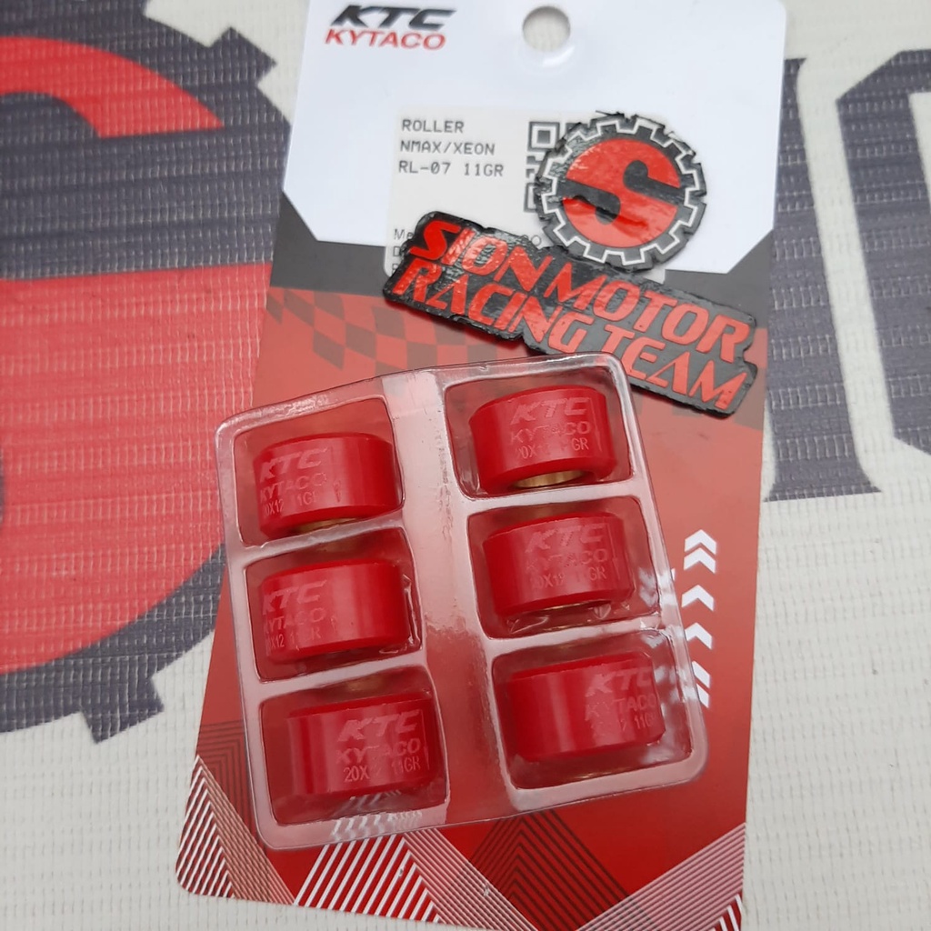 Jual Roler Racing / Roller CVT Yamaha Xeon / Nmax / Mio M3 / Mio Z / Lexi 11gr KTC Kytaco RL-07 ...