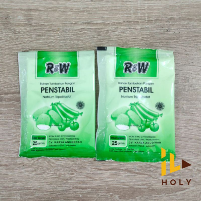 Jual Penstabil Pengenyal Daging Bakso R&W Rajawali Sachet 25gr | Shopee ...