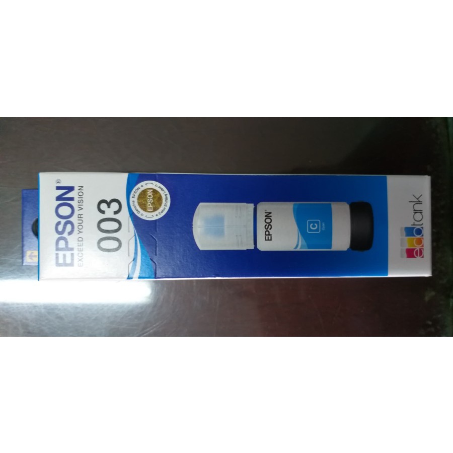 Jual Tinta Epson 003 Biru Original | Shopee Indonesia