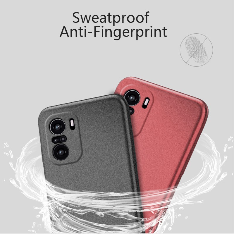 Jual Soft Case Poco F3 Slim Matte Silicon Sandstone | Shopee Indonesia