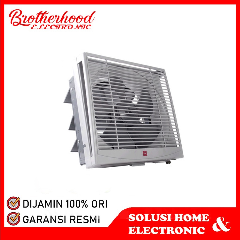 Jual (BISA COD) KDK EXHAUST FAN / HEXOS DINDING 25RQN5 / 25 RQN (10 ...
