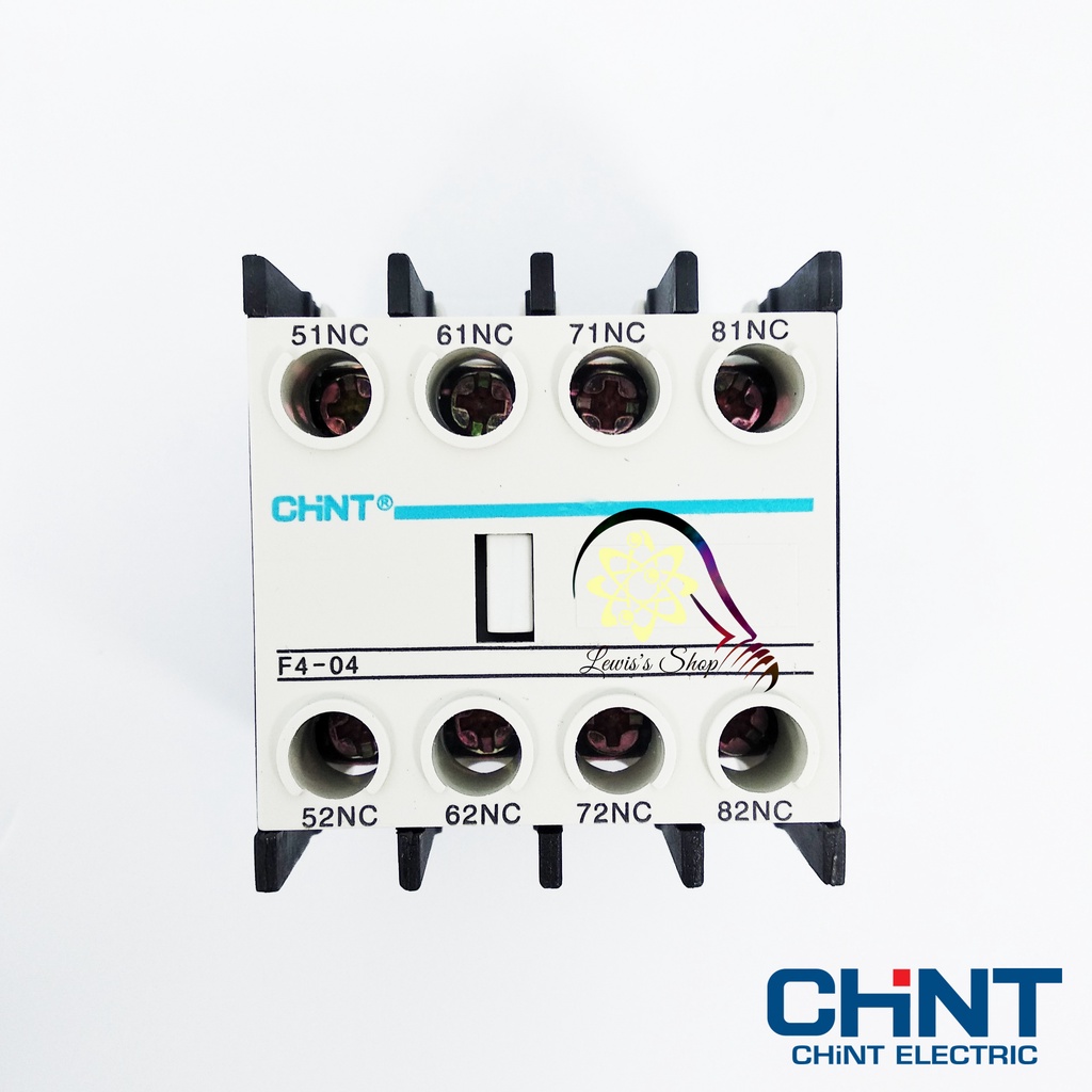 Jual Chint AX-3X 10A Auxiliary Contact Block AC Contactor Kontaktor ...