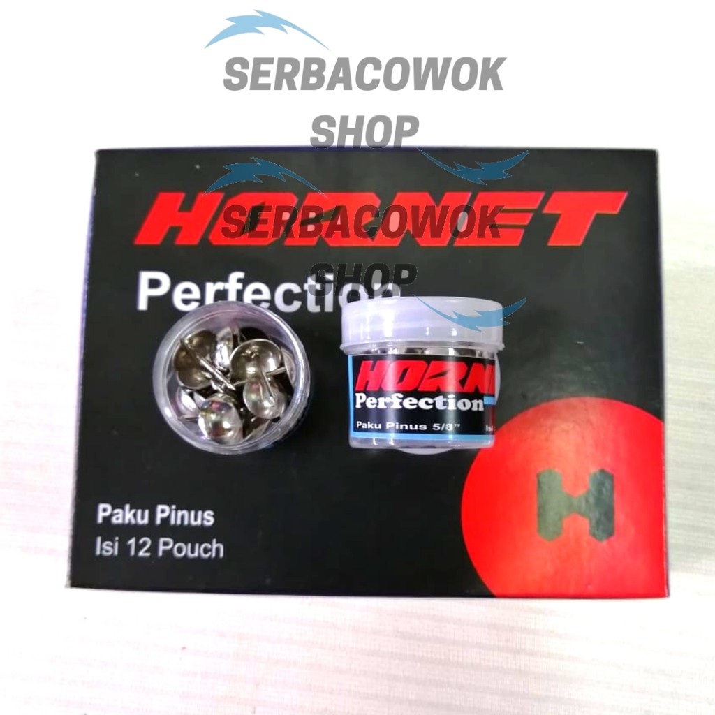 Jual Paku Pinus Paku Payung 5/8 Inch 1 Box Pines Thumb Nail Tacks ...