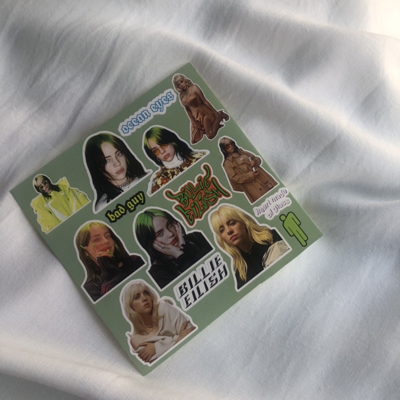 Jual billie eilish sticker | Shopee Indonesia