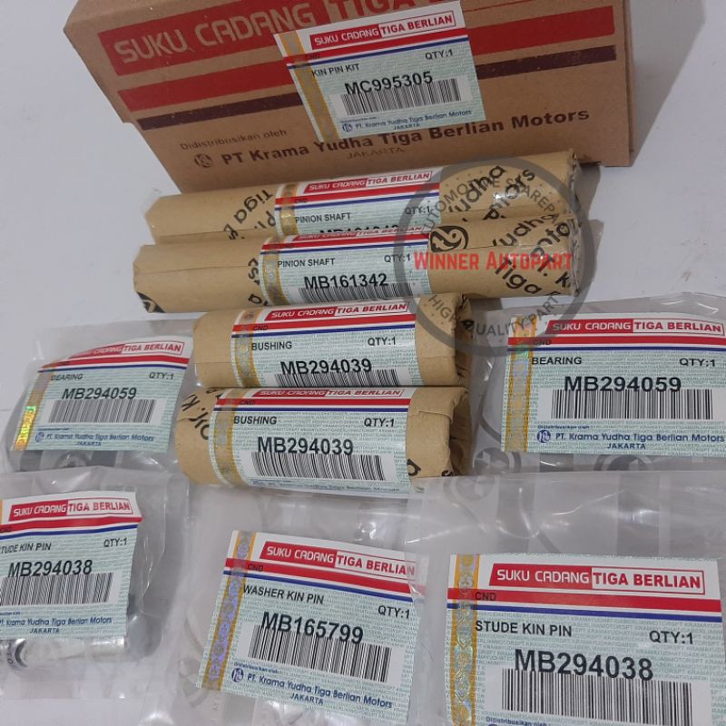 Jual KINGPEN SET / KING PIN KIT PS100 PS120 PS125 TURBO CANTER JAPAN ...