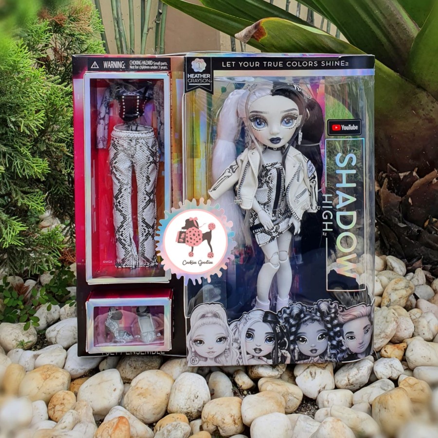 Jual Rainbow High Grayscale Fashion Doll - Heather Grayson | Shopee ...