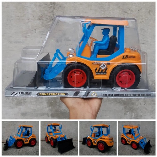 Jual Mainan Mobil Truk Buldozer - Miniatur Truck Traktor Anak Edukasi ...