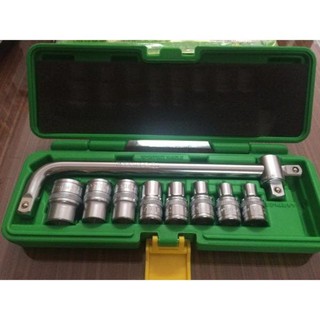 Jual Kunci Shock Set Tekiro 10 Pcs 1/2 Inch 8-24 MM Box Plastik Socket Set Shock Sok Sock Shok ...