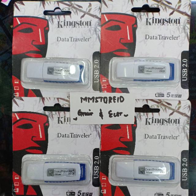 Jual Flashdisk kingston 16GB / usb drive flash disk kingston 16gb ...