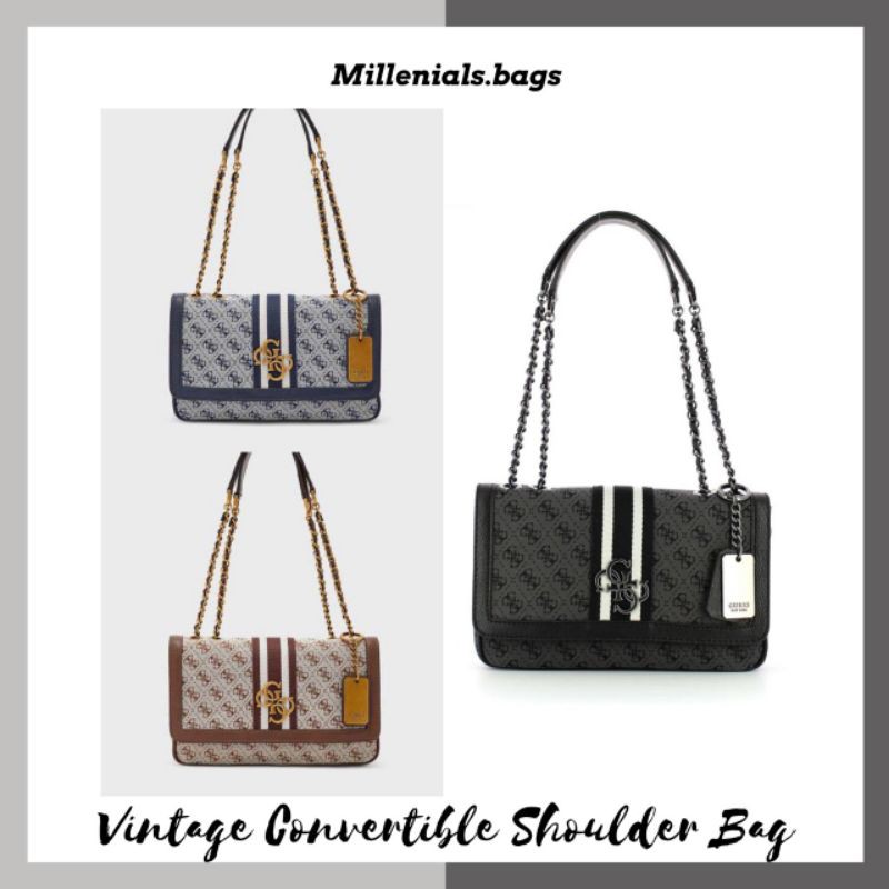 Jual Guess vintage convertible shoulder bag | Shopee Indonesia