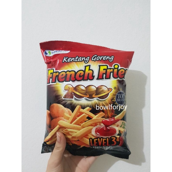Jual FRENCH FRIES 2000 LEVEL 3 60 gram | Shopee Indonesia
