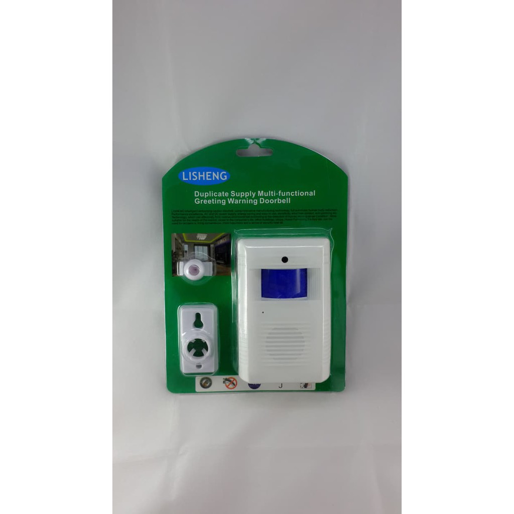 Jual Bel Pintu Sensor Gerak / Electronic Saluting Bell / Alarm Tamu ...