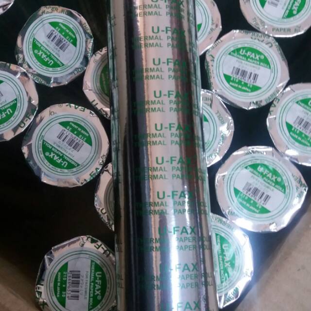 Jual Kertas fax 210mmx30m merk U-Fax | Shopee Indonesia