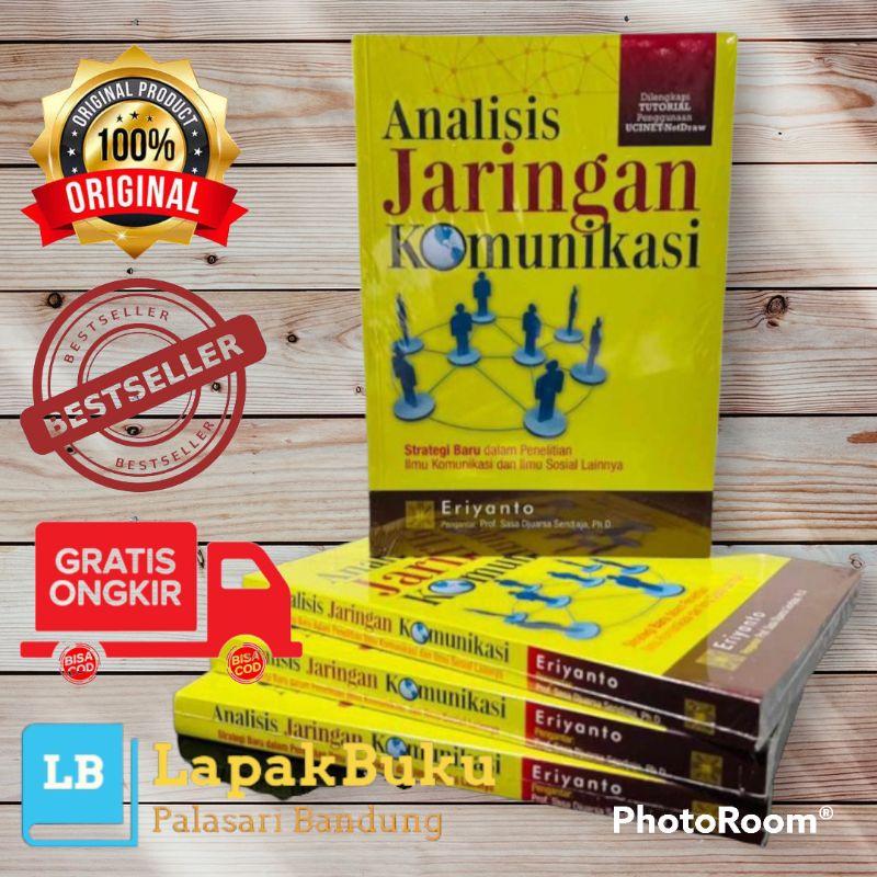 Jual Buku Analisis Jaringan Komunikasi Eriyanto - Prenada ORIGINAL ...
