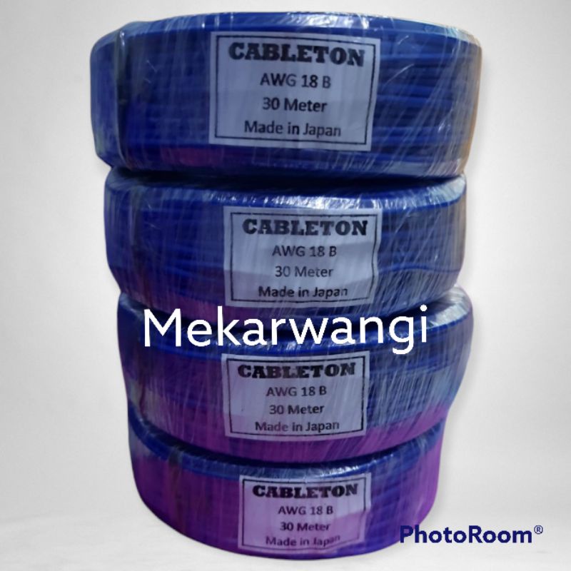 Jual Kabel awg 18 30meter body besar | Shopee Indonesia