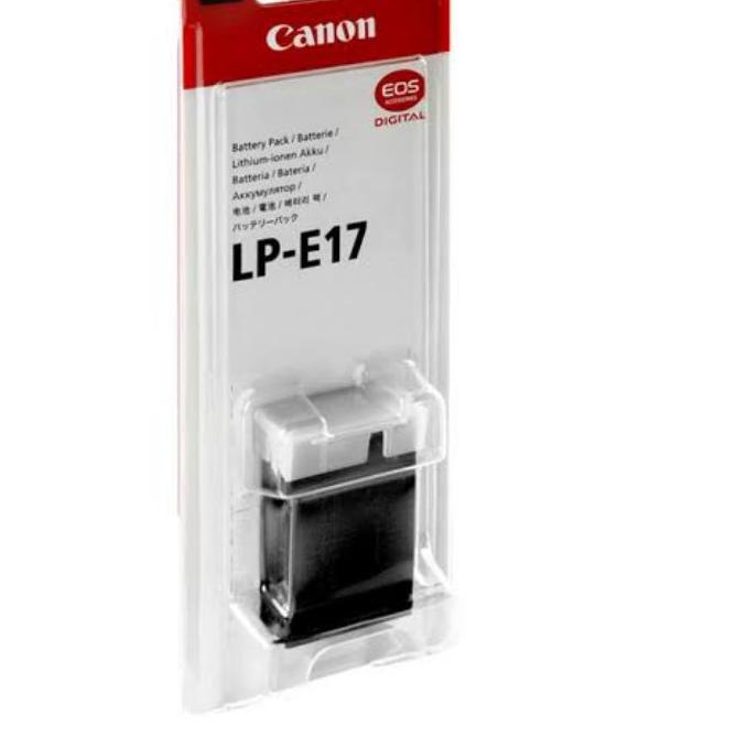 Jual SALE!!Paket Baterai LP-E17 Charger LC-E17 eos M3 M5 200D 750D 800D ...
