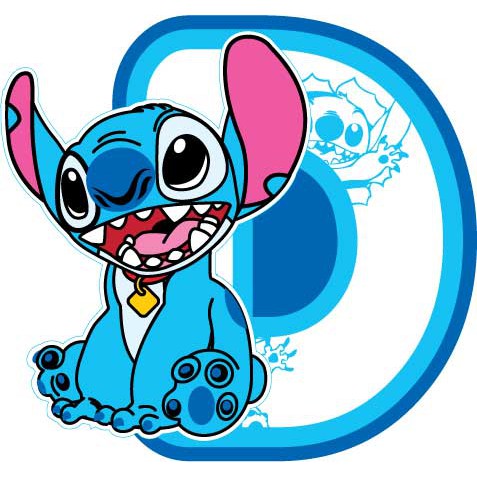 Jual Banner Ultah/Nama Stitch Alphabet | Shopee Indonesia