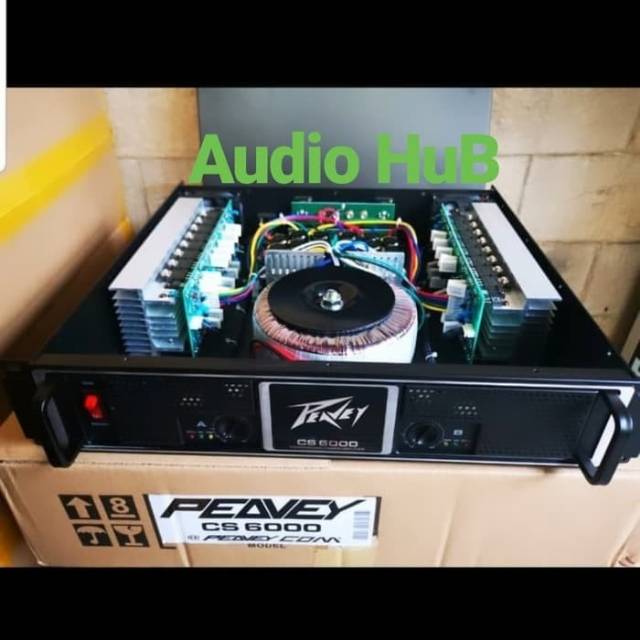 Jual POWER AMPLIFIER PEAVEY CS6000 POWER AMPLI PEAVEY CS 6000 MURAH ...