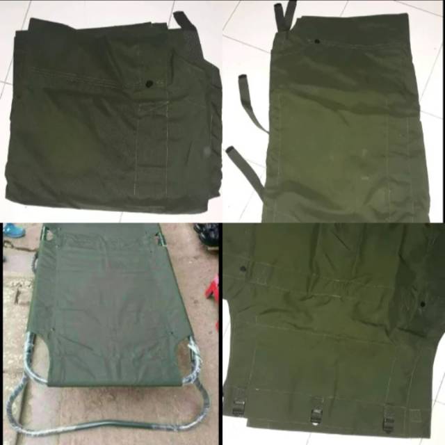 Jual Stok teranyar kain canvas velbed tni-sukucadang velbed-kain velbed ...