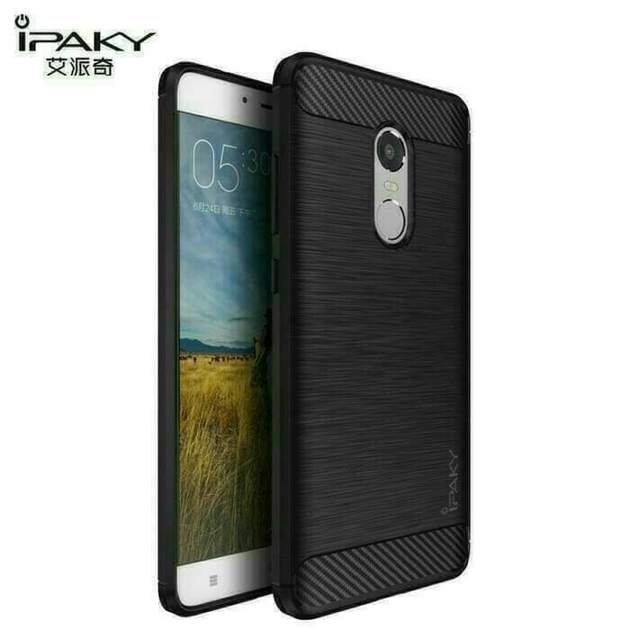 Jual Case For Xiaomi Redmi Note 4 Premium Softcase iPAKY Carbon ...