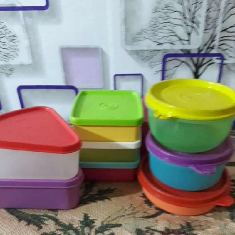 Jual TOPLES / WADAH / TEMPAT PUDING DLL tupperware second preloved ...