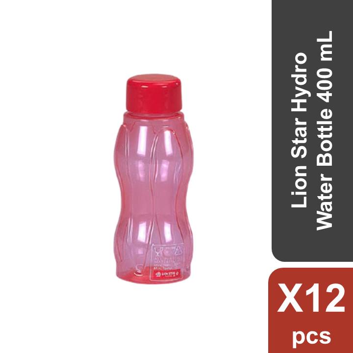 Jual Lion Star Botol Minum / Bottle Hydro Merah 400mL x 12 pcs | Shopee ...