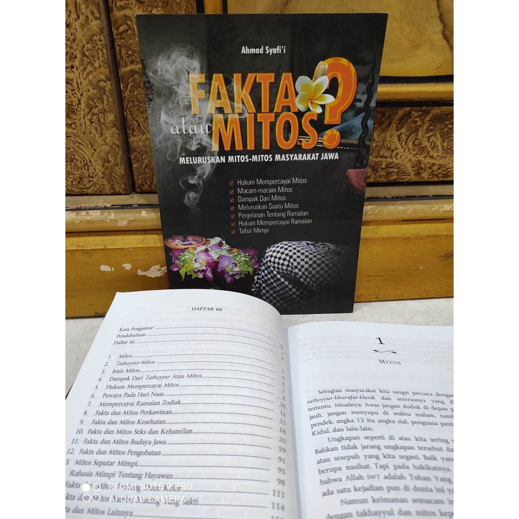 Jual buku meluruskan mitos mitos masyarakat jawa fakta atau mitos penerbit santri creative ...