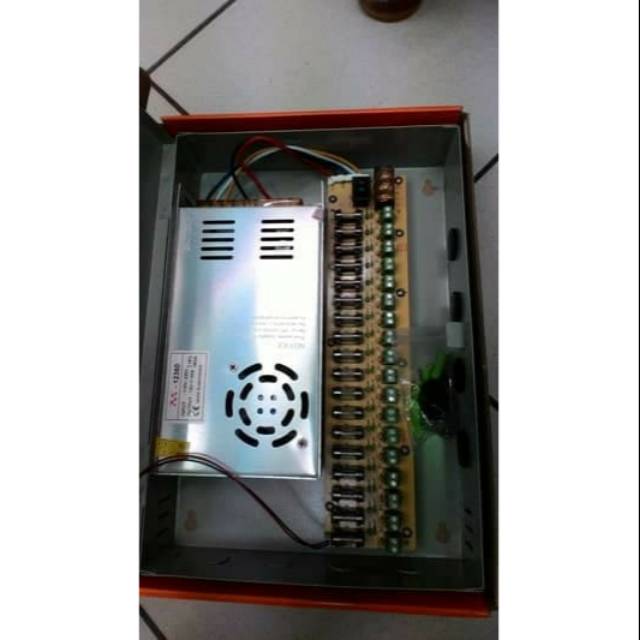 Jual Power Supply / Adaptor box 12v 30A (fan) | Shopee Indonesia