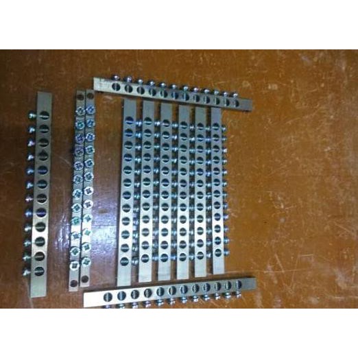 Jual Segera beli terminal grounding,neutral 12pole untuk box mcb/panel ...