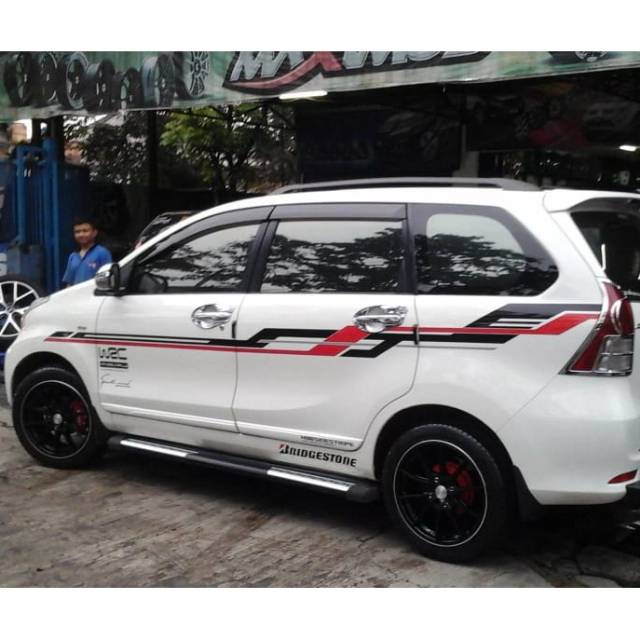 Jual Striping mobil cutting sticker mobil stiker agya stiker mobilio ...