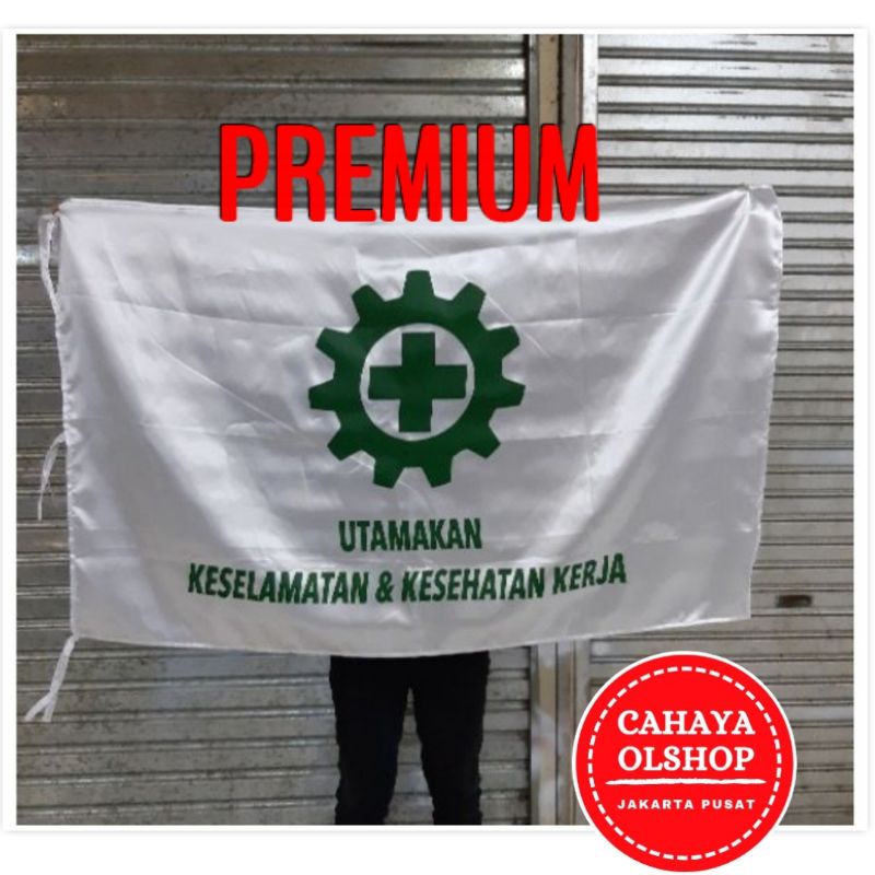 Jual BENDERA K3 PREMIUM 90 x 135 / BENDERA K3 100 x 150 PREMIUM ...