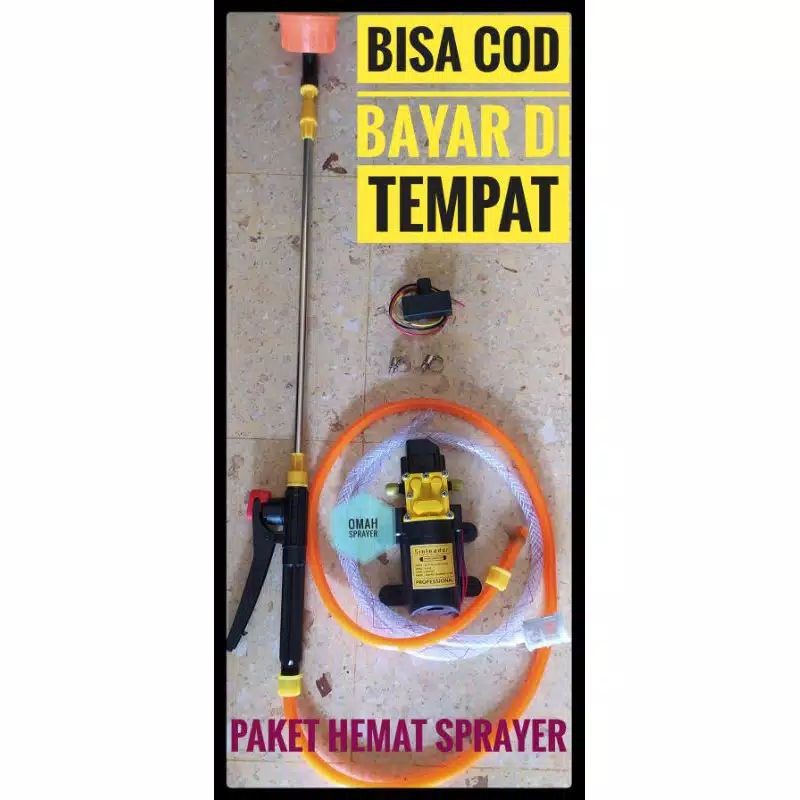 Jual Paket Modifikasi Sprayer Komplit(Dinamo Selang Stik Kran Potensio ...