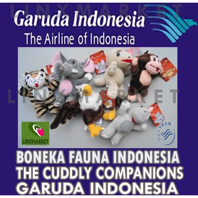 Jual BONEKA FAUNA INDONESIA THE CUDDLY COMPANIONS MASKAPAI GARUDA ...