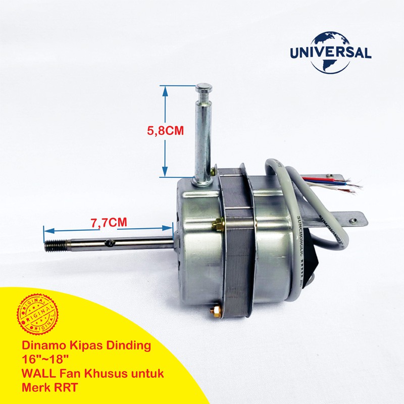 Jual DINAMO MESIN MOTOR KIPAS ANGIN DINDING RRT WALL FAN DINAMO KIPAS ...