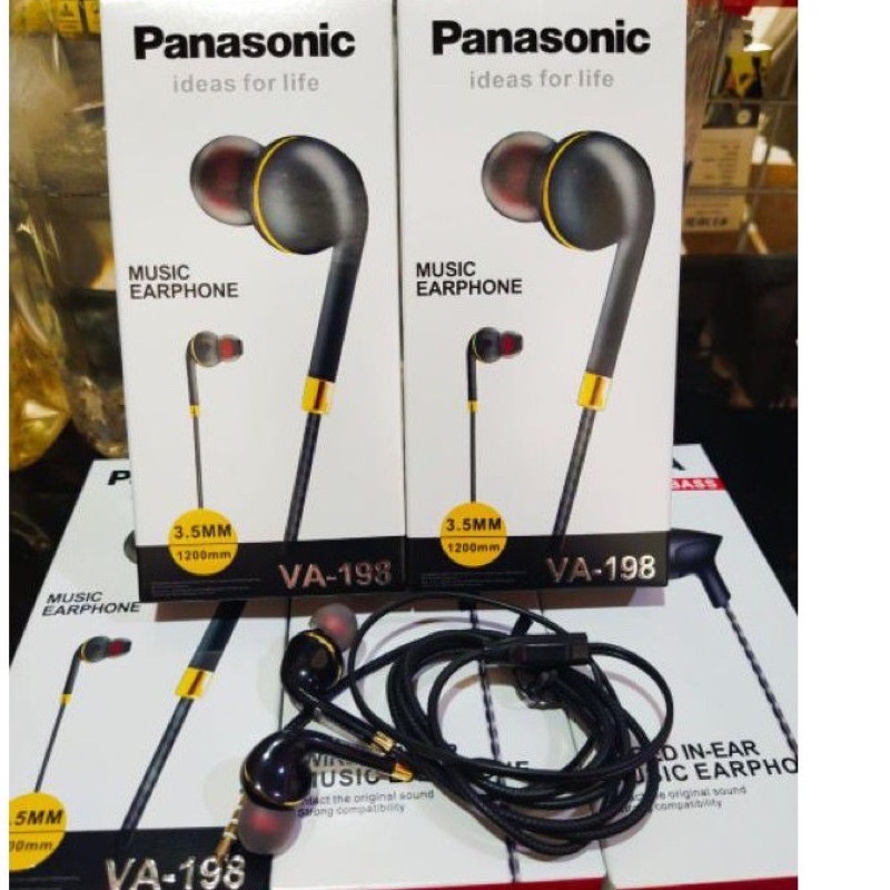 Jual HF Panasonic / Hansfree Va - 198 Super Bass Streo Misic LS ...
