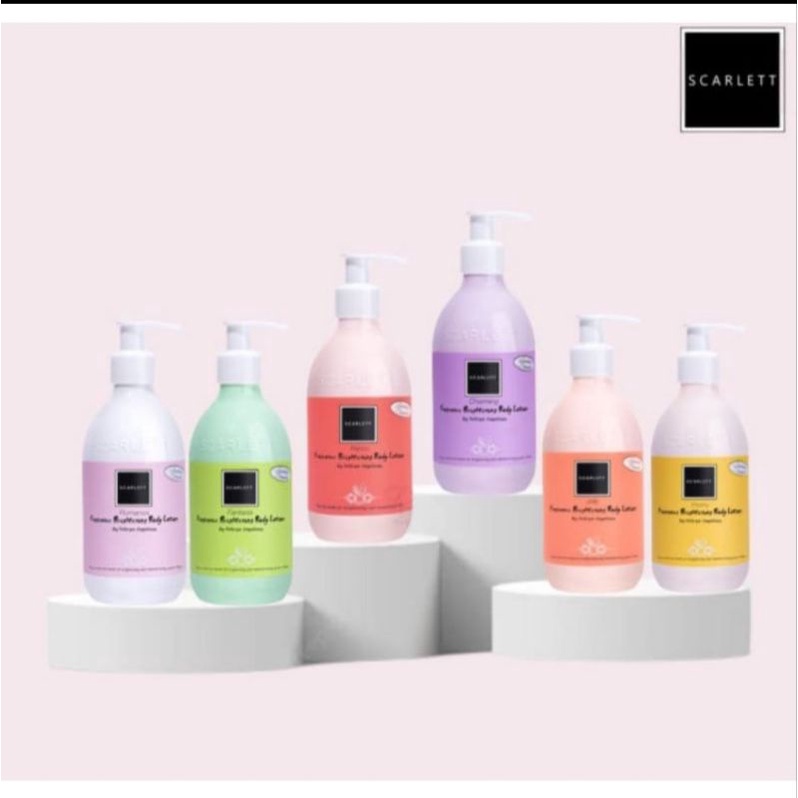 Jual Scarlett hand and body whitening cream - body lotion - scarlet ...
