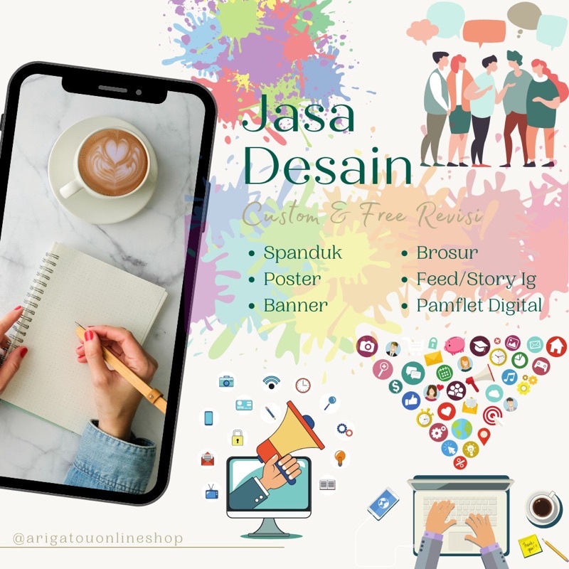 Jual Jasa Desain/Design Graphic/Desain Grafis/Jasa Pembuatan Brosur ...