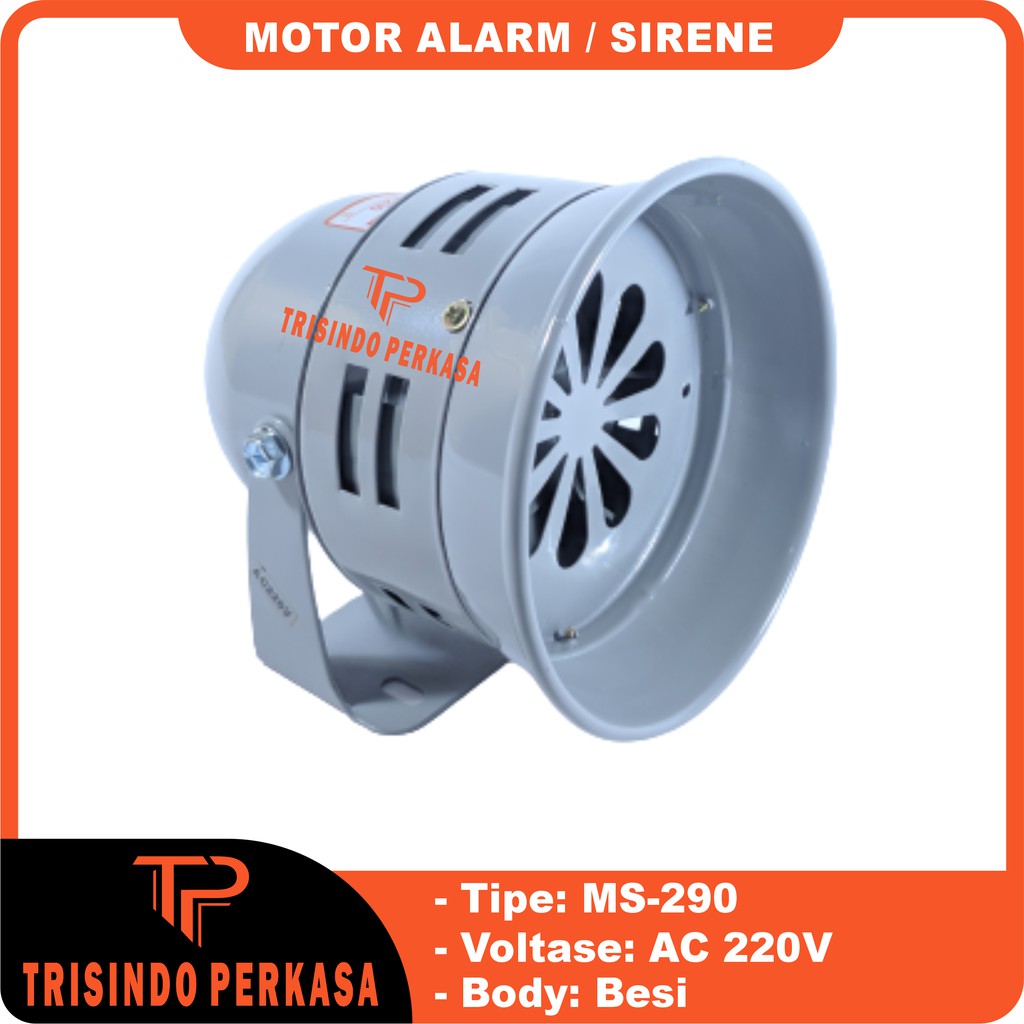 Jual Sirine / Motor Sirene / Alarm Sirene MS 290 MS-290 AC 220V ...