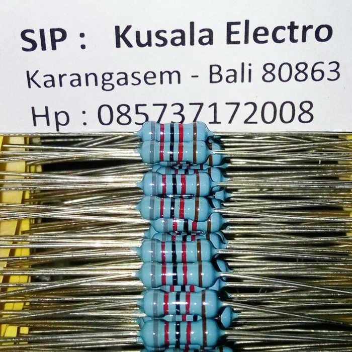Jual Resistor Metal Film 82k ohm 1/2 watt 1% | Shopee Indonesia