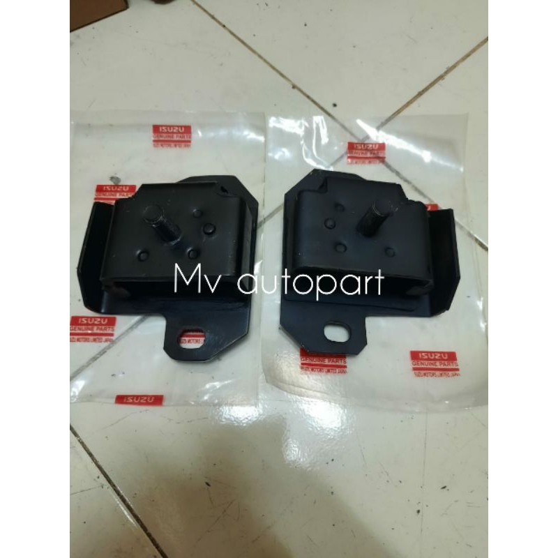 Jual Engine mounting dudukan mesin 1set kiri kanan Isuzu ELF NKR 66 ORI ...