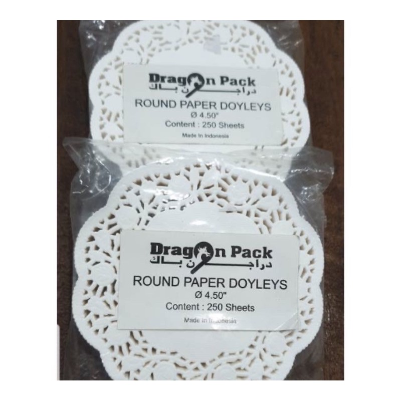 Jual ROUND PAPER DOYLEYS 4.5" WHITE (250 SHEETS) | Shopee Indonesia