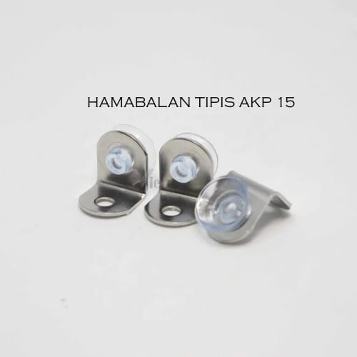 Jual Hambalan / Ambalan Kaca Karet L AL-9 / AKP-15 Penahan Rak Kaca ...