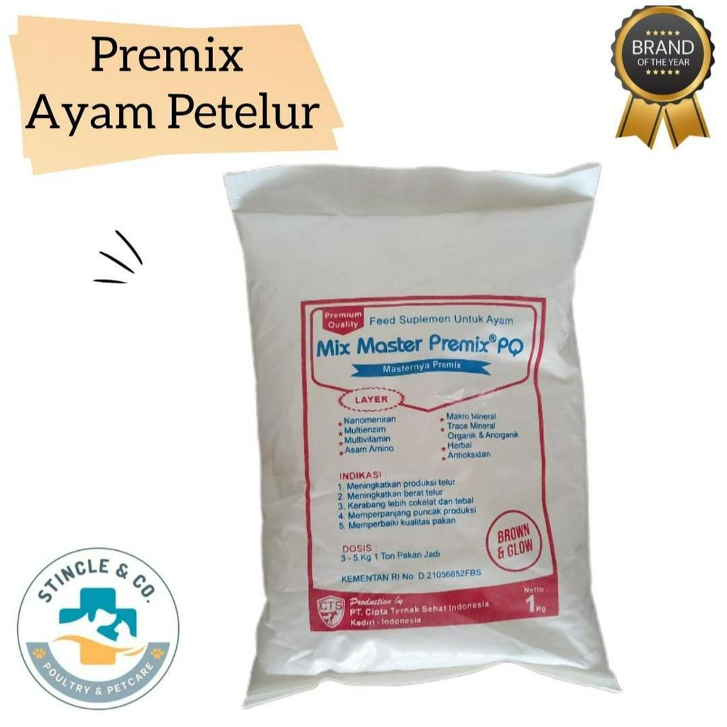 Jual MIX MASTER PREMIX LAYER - Suplemen Pakan Untuk Ayam Petelur ...