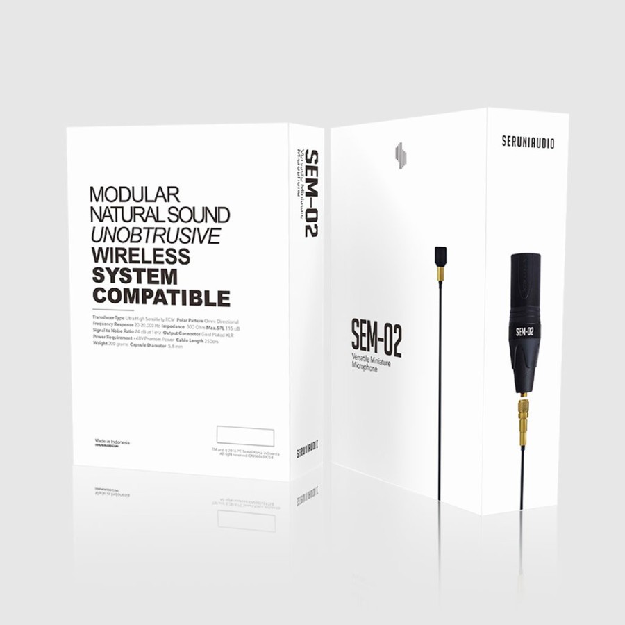 Jual Seruni SEM-02 SEM02 - Versatile Miniature Microphone | Shopee ...