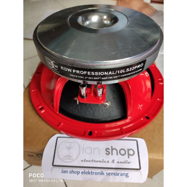 Jual Speaker Component RDW LS22PRO LS22 PRO LS 22 PRO LS 22PRO 10 inchi ...