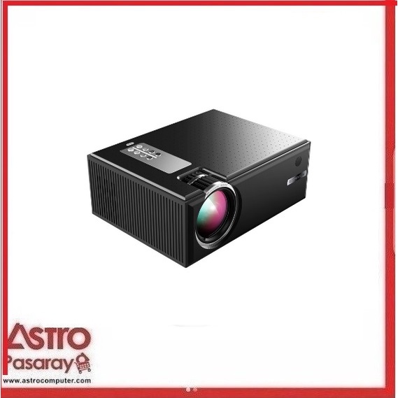 Jual Cheerlux C8 Mini Projector Mini Led Projector 1800 Lumens Shopee Indonesia